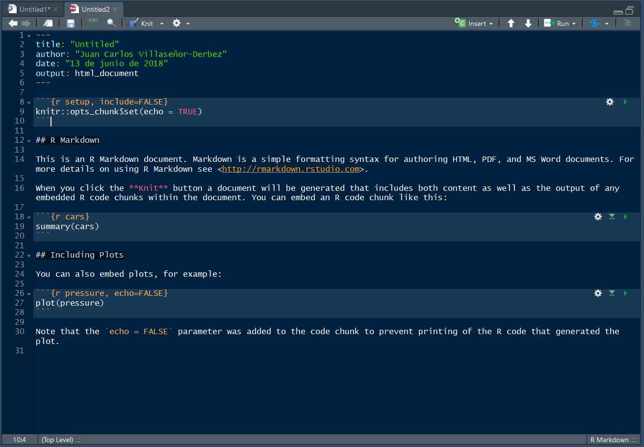 R y RStudio para Sciencia de los Datos
